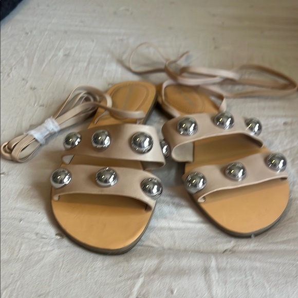 Marc Fisher | Shoes | Marc Fisher Beige Sandals | Poshmark